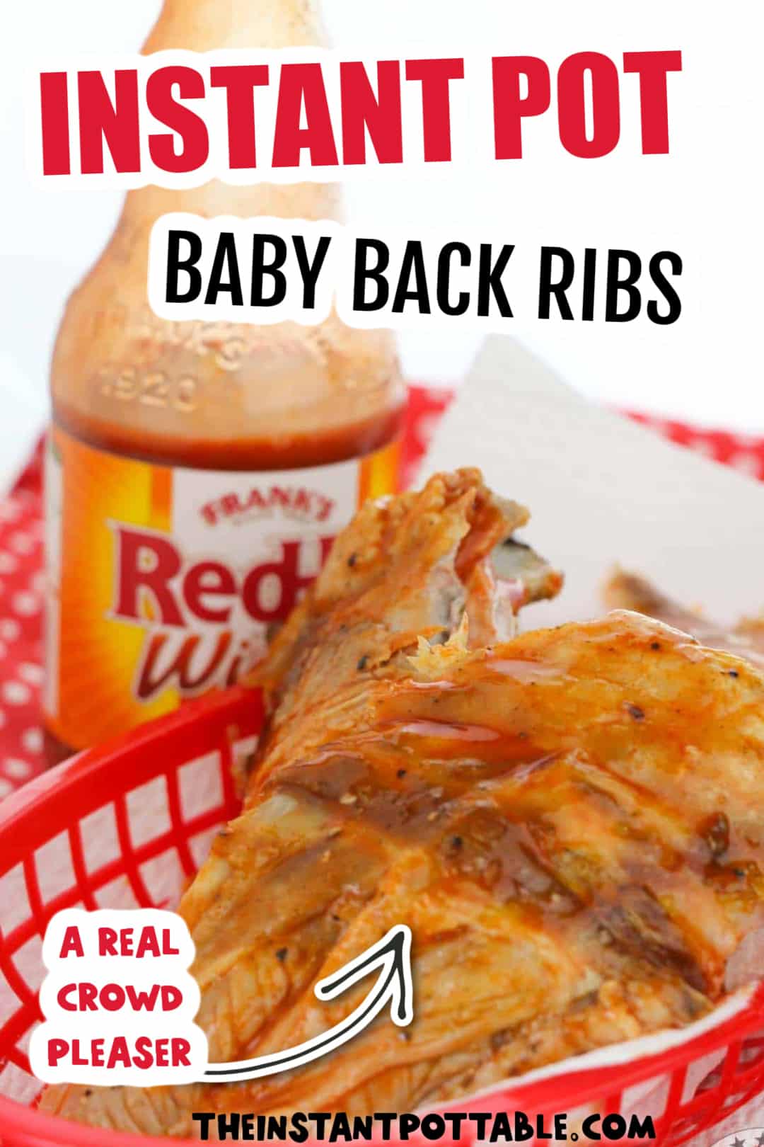 Instant Pot Baby Back Ribs With Buffalo Sauce - The Instant Pot Table