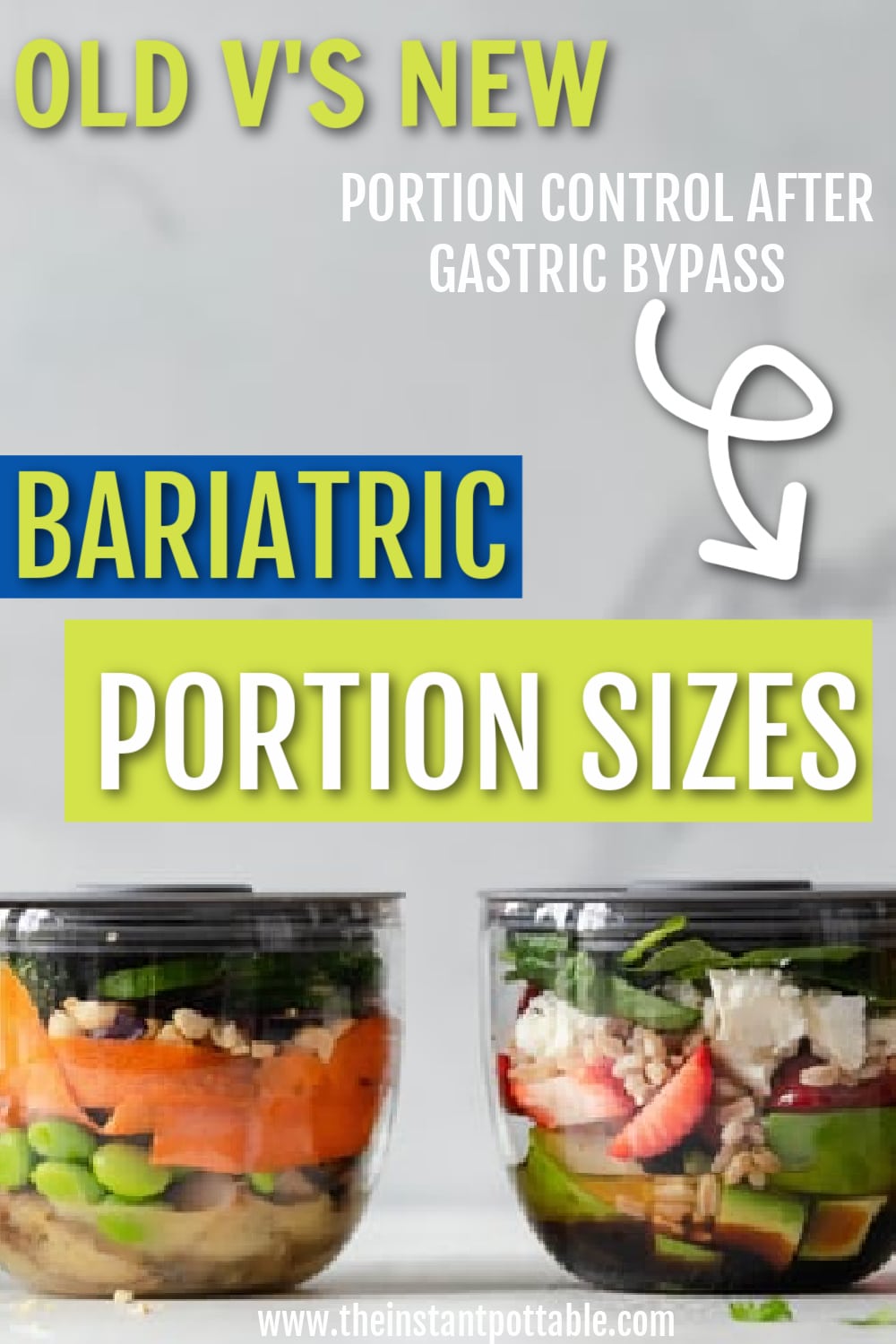 Portion Control After Bariatric Surgery - The Instant Pot Table Portion Control After Bariatric Surgery - The Instant Pot Table