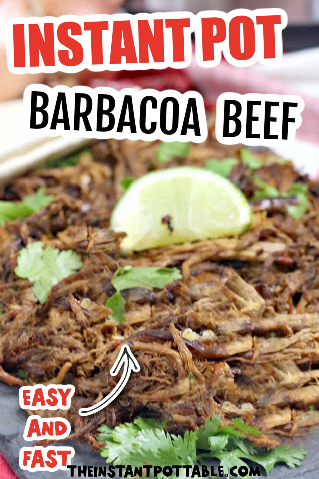 Instant Pot Barbacoa Beef - The Instant Pot Table