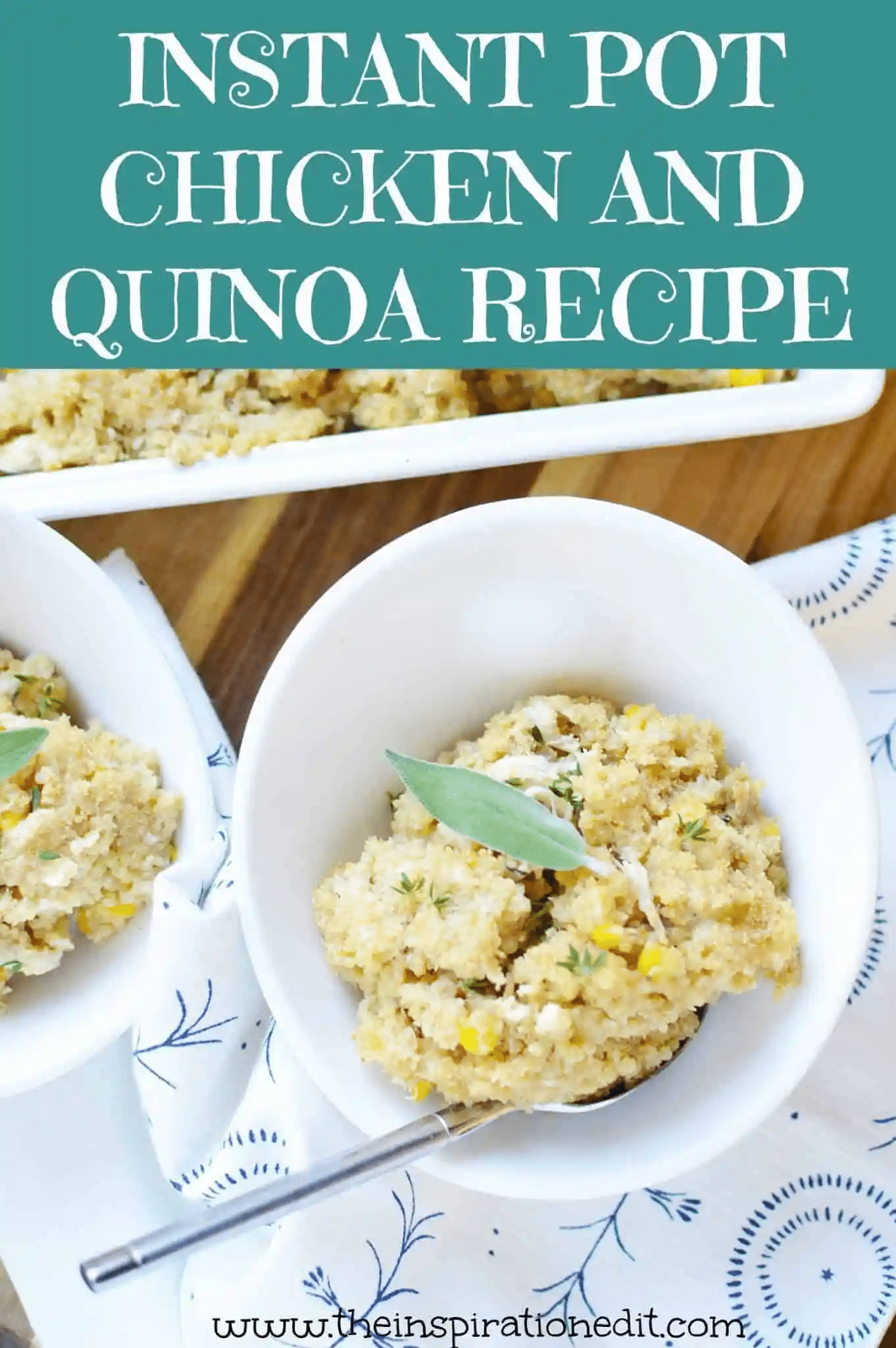 Instant Pot Chicken And Quinoa