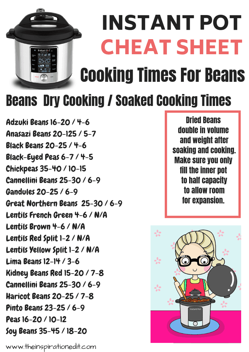 Instant Pot Dried Beans - The Instant Pot Table