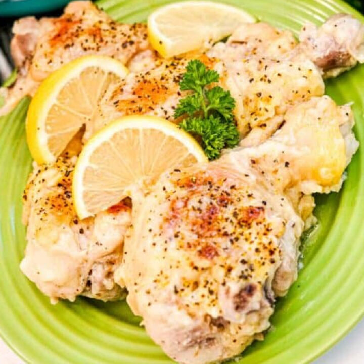 Creamy Lemon Chicken Legs - The Instant Pot Table